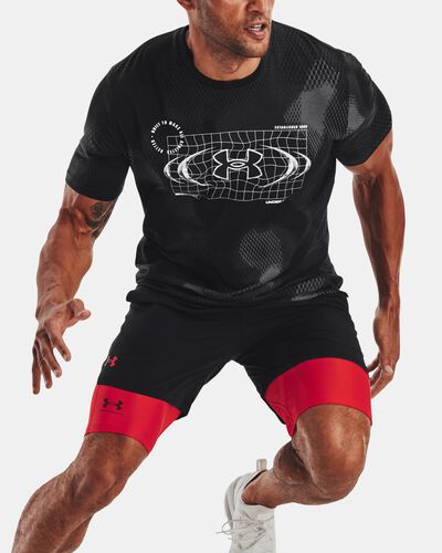 Buy Under Armour Men's UA Football All Over Print Metal Logo Short ...