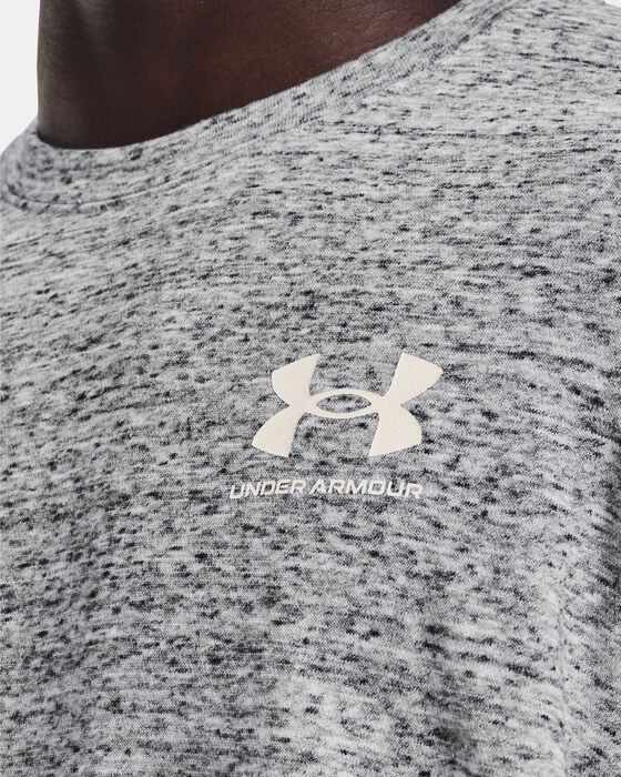Shop Under Armour UA Rival Terry Men's Sweatshirt White in Riyadh, KSA